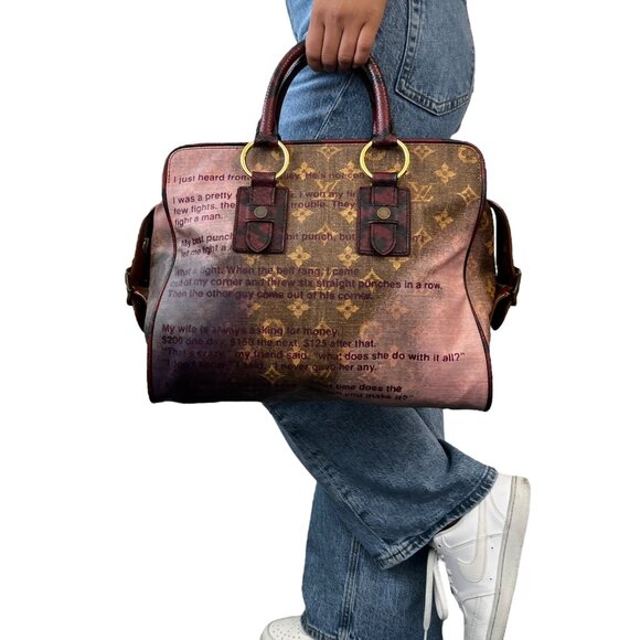 Louis Vuitton | Bags | Louis Vuitton Vintage Lv Logo Monogram Jokes ...